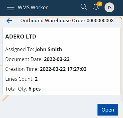 Orders | ERP.net Tech Docs