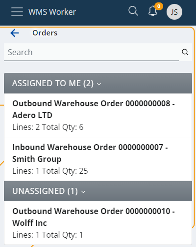 Orders | ERP.net Tech Docs