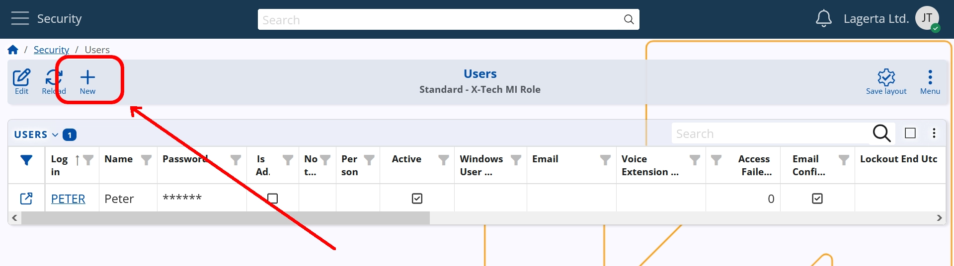 How to invite a user to a WEB instance | ERP.net Tech Docs