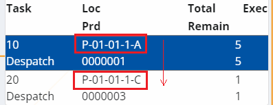 Picking routes | ERP.net Web Client