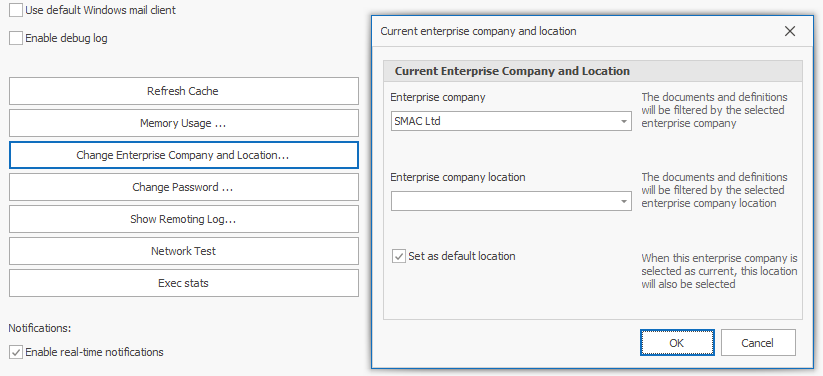 Most commonly used commands | ERP.net Windows Client